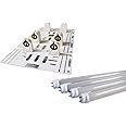 Amazon.com: Pre-wired 8 Ft T12 T8 LED Conversion Upgrade Retrofit Kit - Single Pin Fluorescent ...