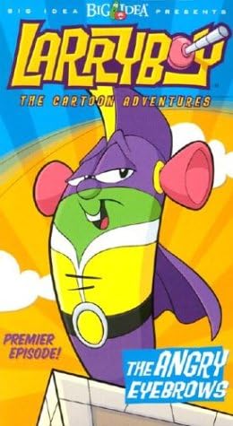 Amazon.com: Larryboy: The Cartoon Adventures - The Angry Eyebrows [VHS ...