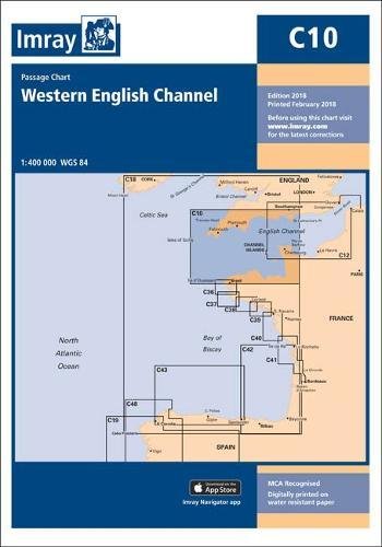 Imray Chart C10: Western English Channel Passage Chart (C Charts ...