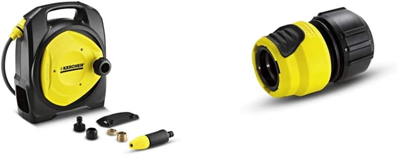 Kärcher CR3.110 Compact Hose Box & Universal Hose Connector Plus with ...