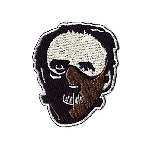 Buy Dr Hannibal Lecter Patch Embroidered Badge Silence of the Lambs Red ...