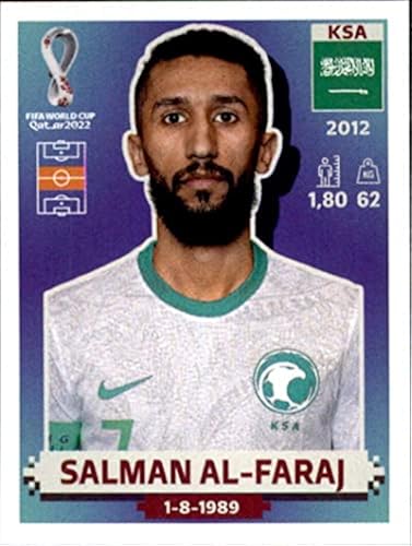 2022 Panini Stickers: Road to FIFA World Cup Qatar 2022#KSA12 Salman Al ...