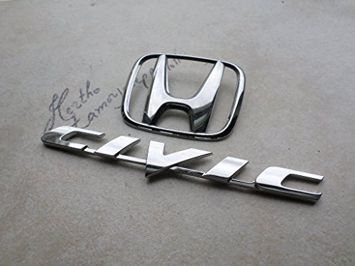 Compare Price: honda civic emblem silver - on StatementsLtd.com