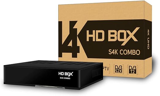 HD Box S4K Combo SATELLITE 4K UHD TV SET-TOP BOX: Buy Online at Best ...
