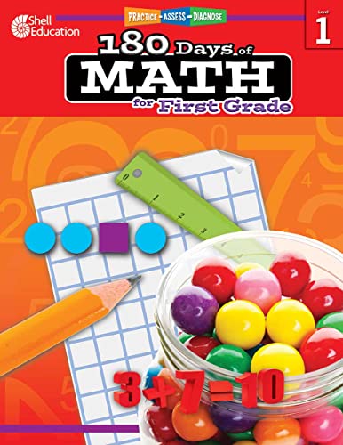 Amazon.com: 180 Days of Math: Grade 1 - Daily Math Practice Workbook ...