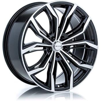 Amazon.com: RTX Vertex, 18X8, 5X112, 42, 66.6, Black MACHINED 081919 ...