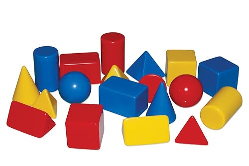 Learning Resources Large Geosolids Plastic Shapes: Amazon.co.uk: Toys ...