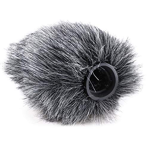 YOUSHARES Microphone Deadcat Windscreen - Outdoor Wind Shield Mic ...