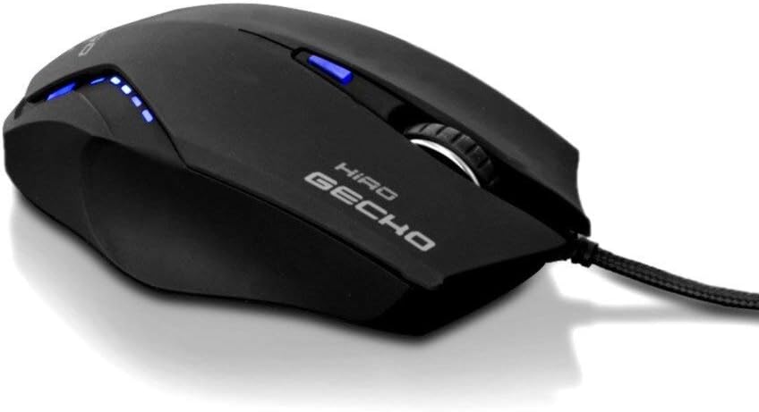 5 Button Illuminated Optical Mouse for HIRO Gecko 600-2400Dpi – BigaMart