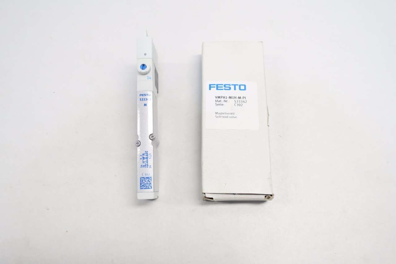 NEW FESTO 533342 VMPA1-M1H-M-PI SOLENOID VALVE D527961: Amazon.com ...