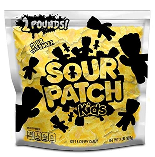 SOUR PATCH KIDS Yellow Lemon Soft & Chewy Candy, 2 lb Bag in Oman ...