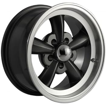Amazon.com: Vision Legend 5 141 Series Gun Metal Machined Lip Wheel ...