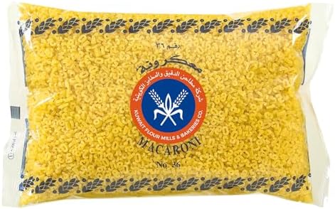 KFMB Macaroni No.36 500g – Number-Shaped Durum Wheat Pasta, Quick ...