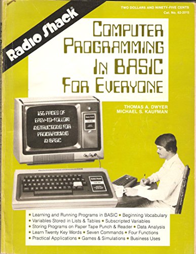 Radio Shack: Computer Programming in BASIC for Everyone: 9780395147160 ...