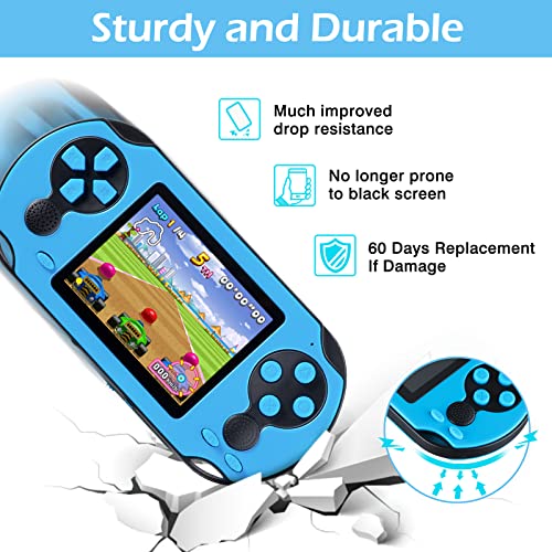 230 Built-in Games Console 16 Bit Handheld Game Console For Kids - 230 ...