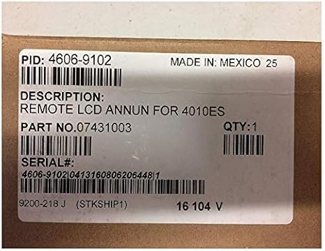 SIMPLEX 4606-9102 - Remote Annunciator for 4010ES FACP - - Amazon.com