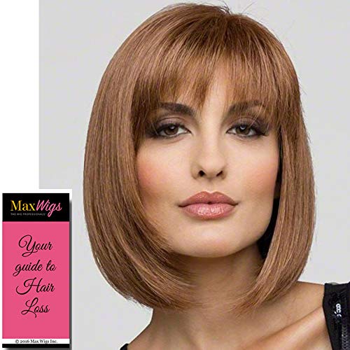 Carley Wig Color CHOCOLATE CARAMEL 11" Cutting Edge Bob Razored Edges ...