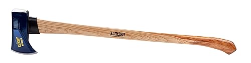 Estwing Maul, 4.5 lb Head, Wood Splitting Maul with Hickory Wood Handle ...