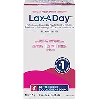LAX-A-Day Powder Laxative - No Taste, No Grit, No Sugar - Clinically ...