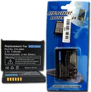 Amazon.com: Battery for Dell Axim X50 X50V X51 X51V X 50 51 V : Electronics