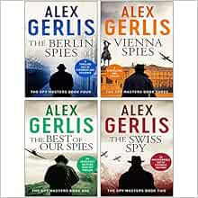 Amazon.com: Spy Masters Series 4 Books Collection Set By Alex Gerlis ...