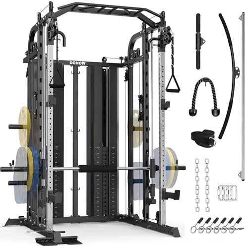 Mua DONOW Smith Machine with 160kg Weight Stacks Power Cage Squat Rack ...