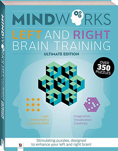 Mindworks Left and Right Brain Training - Over 350 Stimulating Puzzles ...