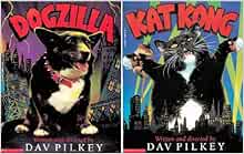 Amazon.com: Dav Pilkey 2 Book Set: Dogzilla and Kat Kong: 9780590016575 ...