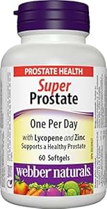 Webber Naturals Extra Strength Super Prostate Softgel: Amazon.ca ...