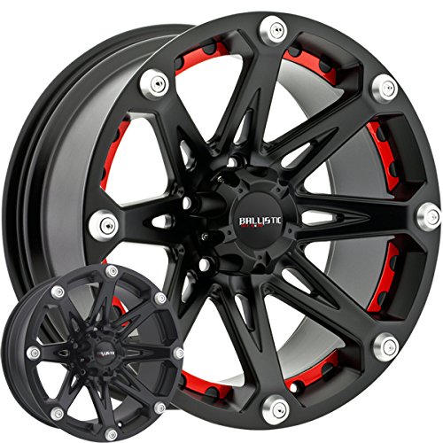 Ballistic Jester 17x9 Black Wheel / Rim 5x5