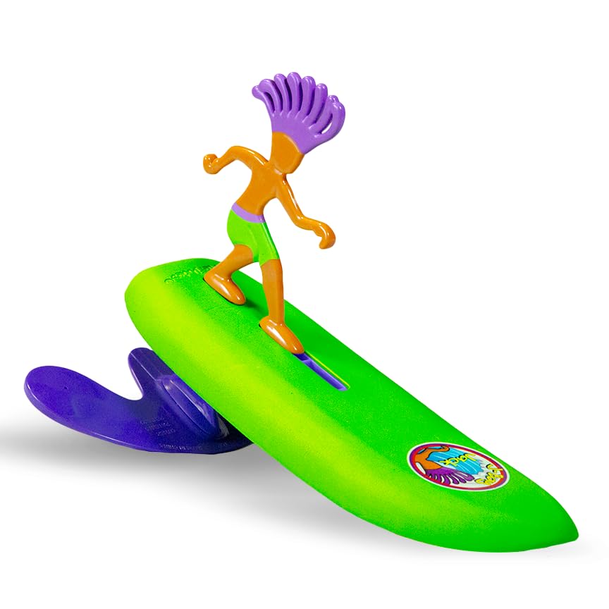 Surfer Dudes Classics Wave Powered Mini-Surfer and Surfboard Toy - J ...