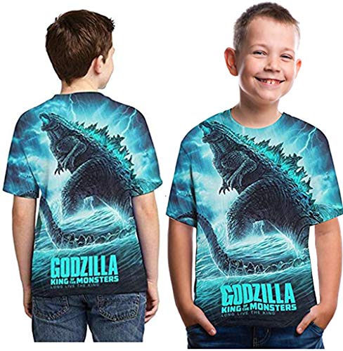 Forlove365 Godzilla King Of The Monsters T-Shirt 3D Print Shirt For ...