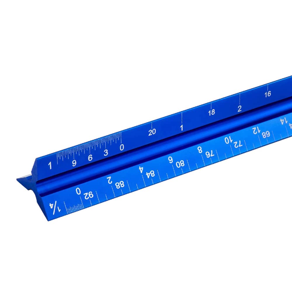 Mua Shalipa 12 "Architectural Scale Ruler Aluminum, Metric Metal ...