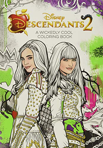 Descendants 2 A Wickedly Cool Coloring Book (Art of Coloring): Disney ...