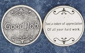 Amazon.com: Good Job token - Pack of 25: Jewelry