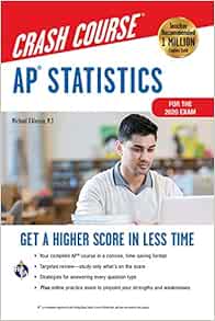 Amazon.com: AP® Statistics Crash Course, Book + Online: Get a Higher ...