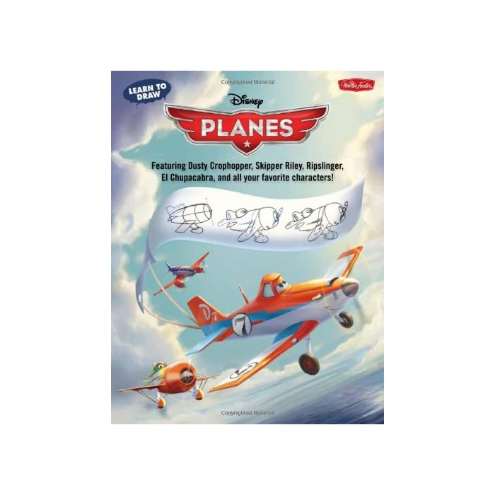 Buy Learn to Draw Disney's Planes: Featuring Dusty Crophopper, Skipper ...