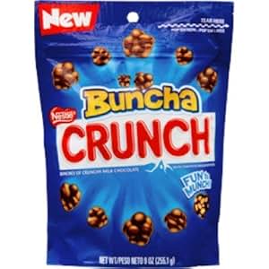 Amazon.com : Nestle, Buncha Crunch, 9oz Bag (Pack of 6) : Candy And ...