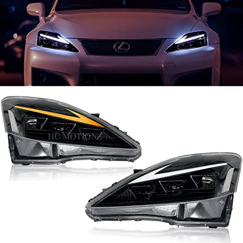 HCMOTIONZ HCmotion LED Headlights Fit Lexus IS250/ IS250C IS350 IS350C IS220d 2006-2012, ISF ...