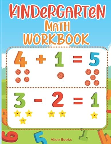 Kindergarten Math Workbook: Beginner Math Activities for kinder and ...