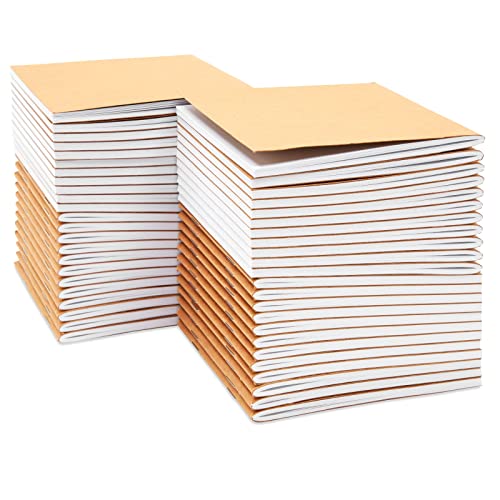 48 Pack Mini Blank Books for Kids - Bulk Sketchbooks, Kraft Paper ...