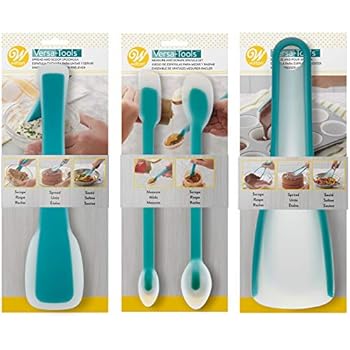 Amazon.com: Wilton Silicone Universal Scraper: Spatulas: Kitchen & Dining