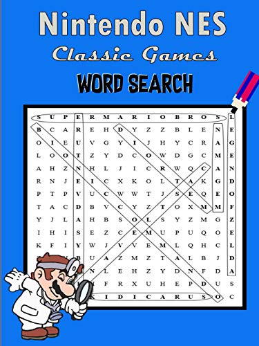 Nintendo NES Classic Games Word Search: Miklas, Alex: 9780359859368 ...