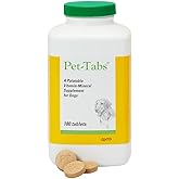 Dog Multivitamin Pet-Tabs Plus Multivitamin For Dogs – 180 Chewable ...
