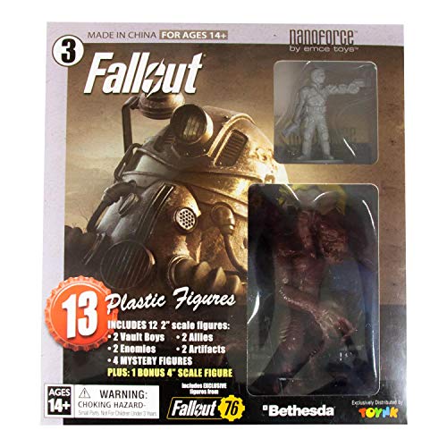 Fallout Nanoforce Series 1 Army Builder Figure Collection - Boxed ...