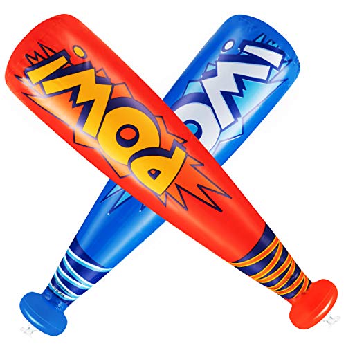 Pow Inflatable Baseball Bats - (Pack of 12) Oversized 20 Inch ...