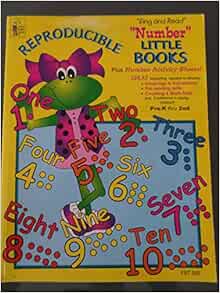 Reproducible - Sing and Read "Number" Little Books: Frog Street Press ...