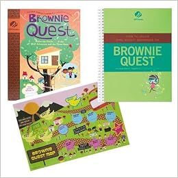 HOW TO GUIDE GIRL SCOUT BROWNIES ON BROWNIE QUEST [Spiral-bound]: GIRL ...