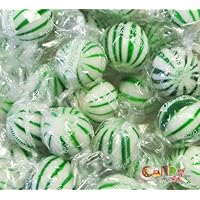Amazon.com : Jumbo Spearmint Balls 120 Pieces: 1 Count : Candy Mints ...