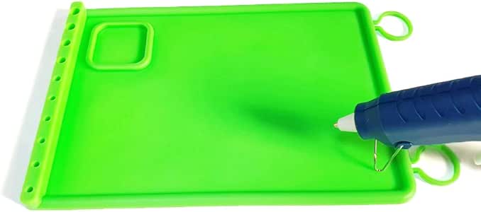 Amazon.com: SHOR Premium Hot Glue Gun mat Non Stick Silicone Gluing mat ...